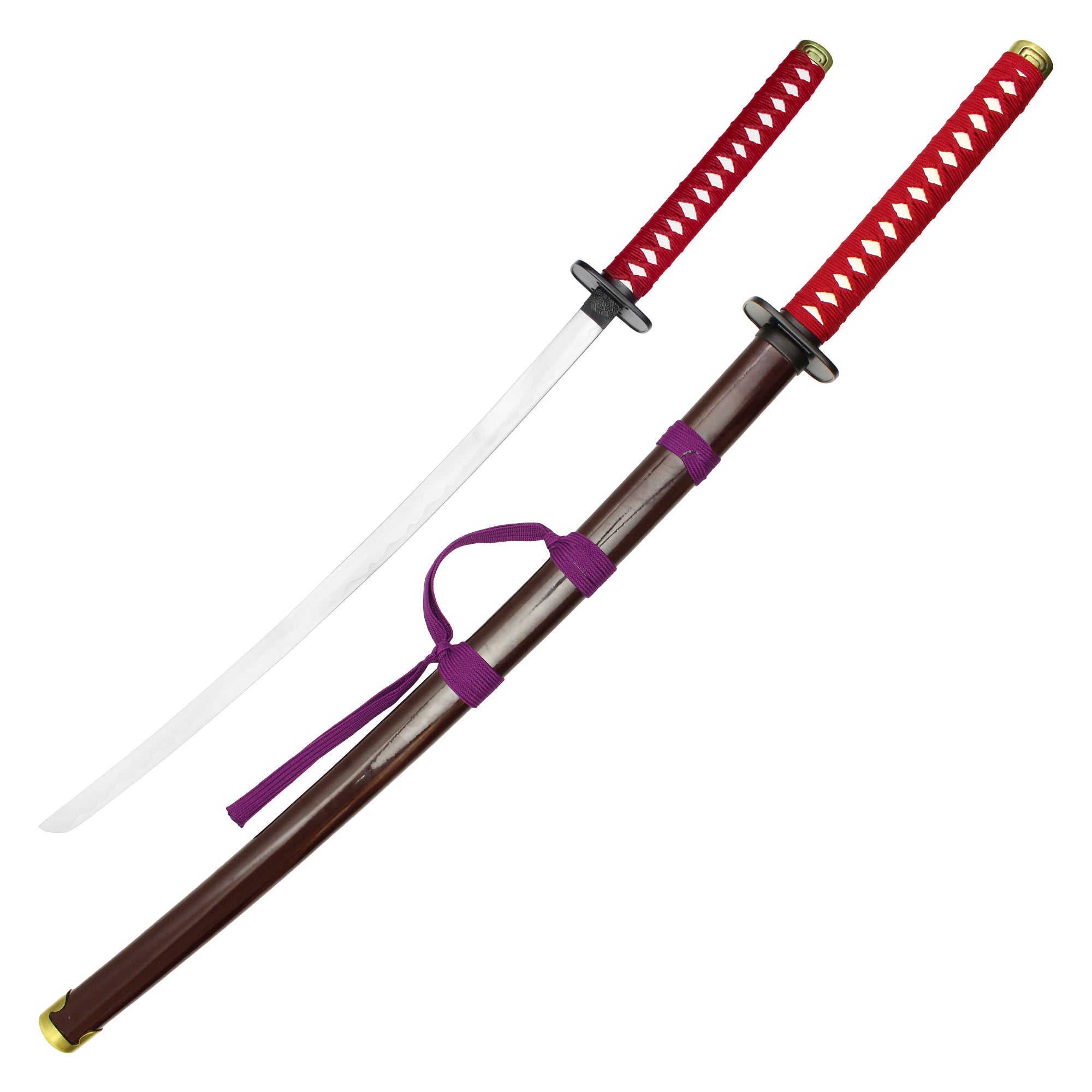 38" Red & Brown Katana | Collectible Display Replica – Neptune