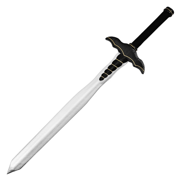 Hero's Edge - 36" Black & Gold Foam Sword Replica | Collectible Foam S ...