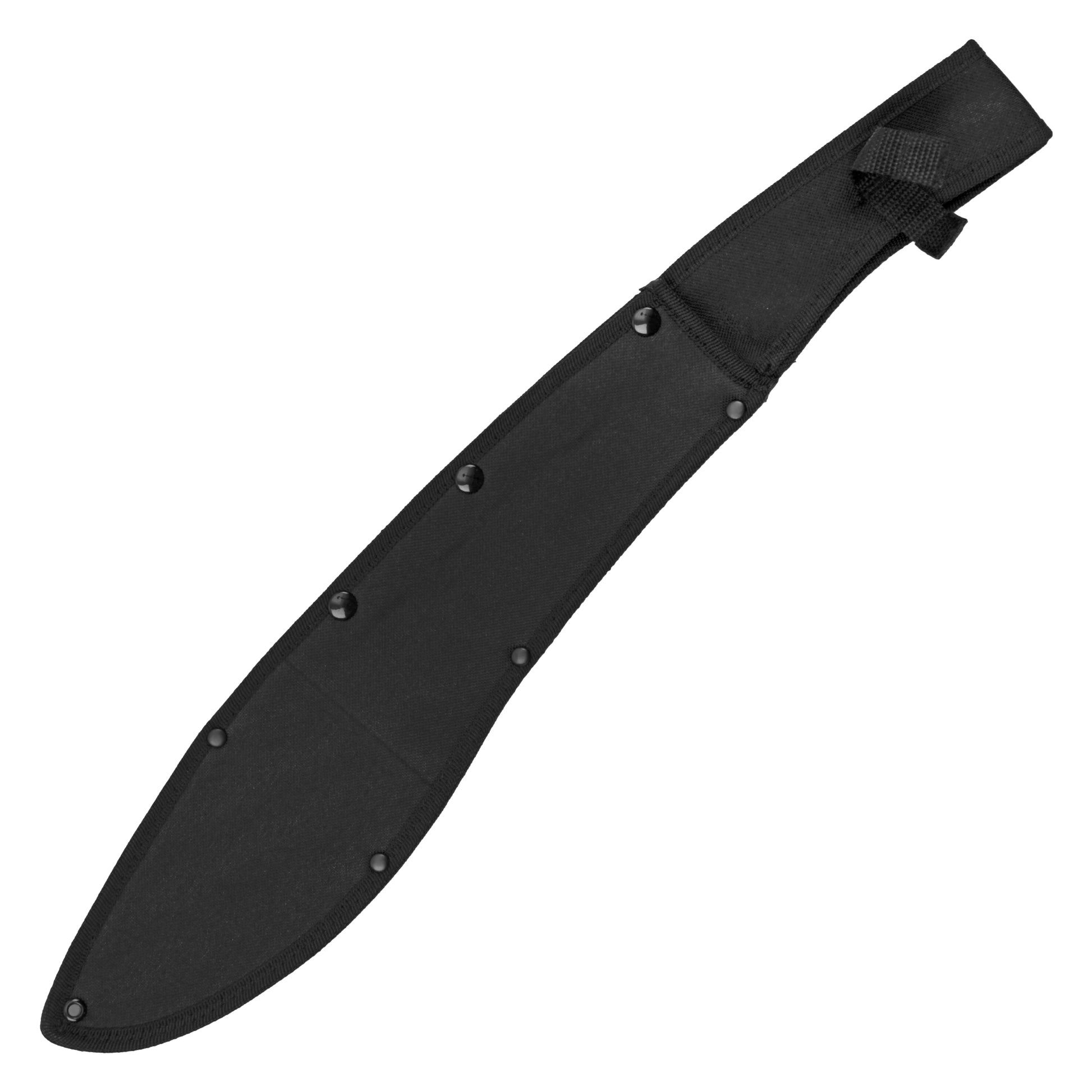 Buckshot Knives - 21.5" Black ABS Handle Kukuri Machete | Fixed Blade ...