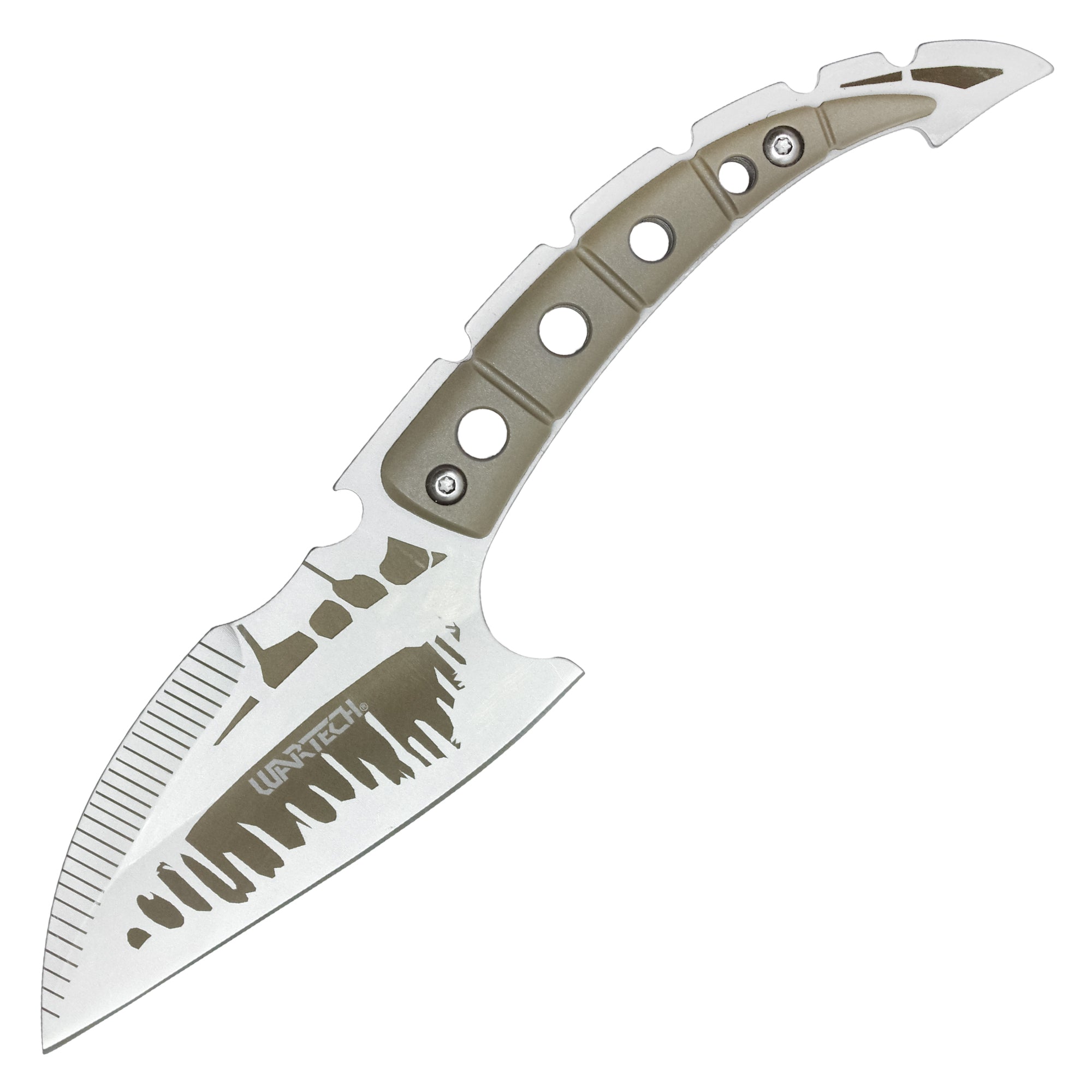 Wartech - 8.25" Desert Tan Fossil | Fixed Blade Knife – Neptune