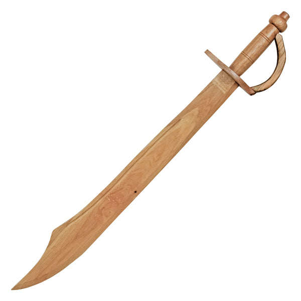30" Large Wooden Pirate Sword Replica | Collectible Wood Display Sword ...
