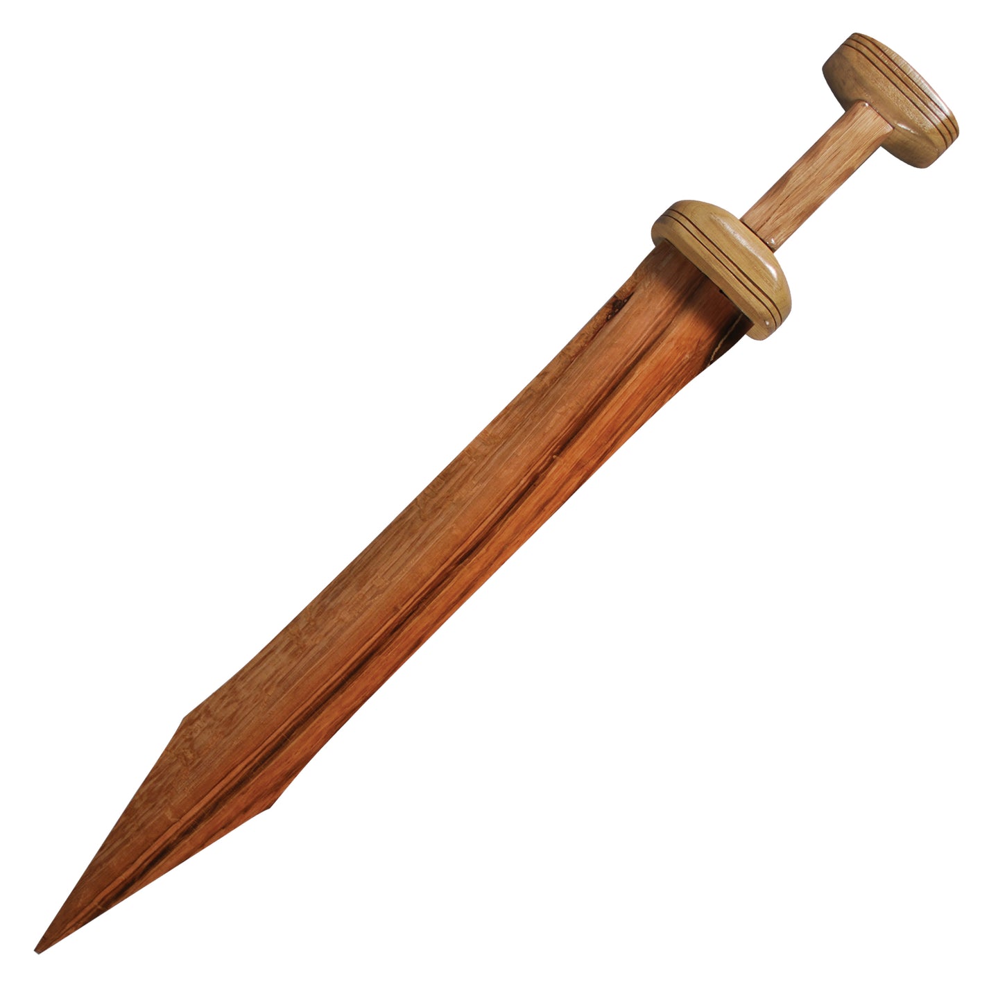 25" Wooden Roman Sword Replica | Collectible Wood Display Sword – Neptune