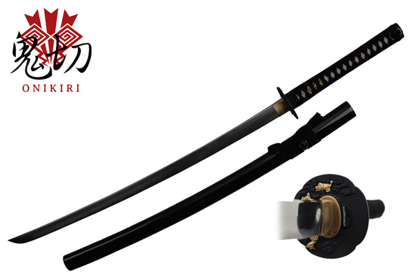 1060 carbon steel Black sheath real ray skin handle – Neptune