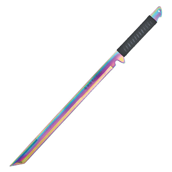 27" Single Piece Long Ninja Sword (Rainbow) – Neptune