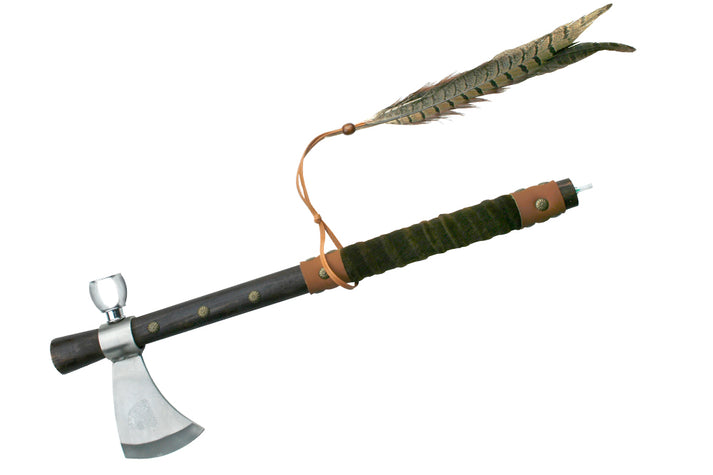 19 Indian Axe w Smoking Pipe-inch – Neptune