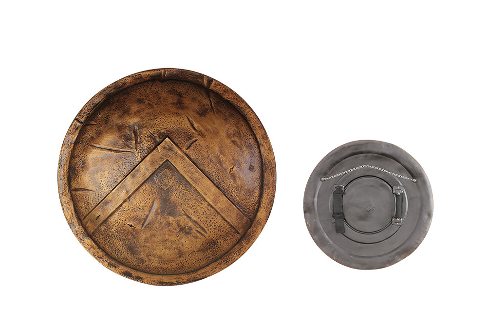 24" Polyresin Spartan Shield – Neptune