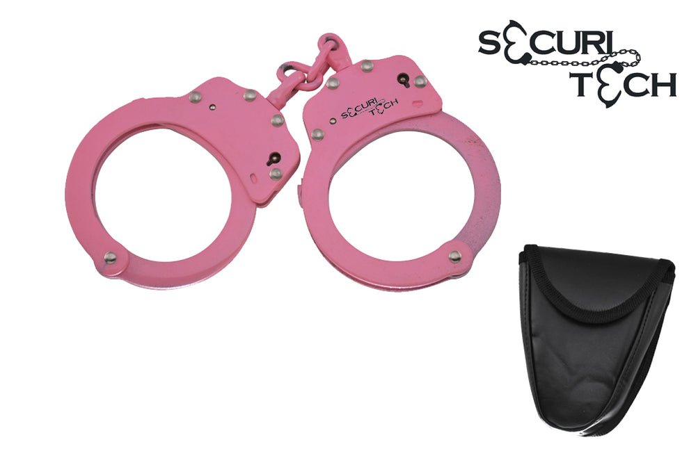 PINK HANDCUFF WITH POUCH – Neptune