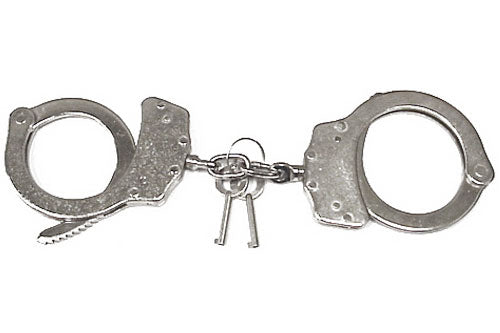 Stainless Steel Handcuffs Replica | Collectible Law Enforcement Prop ...