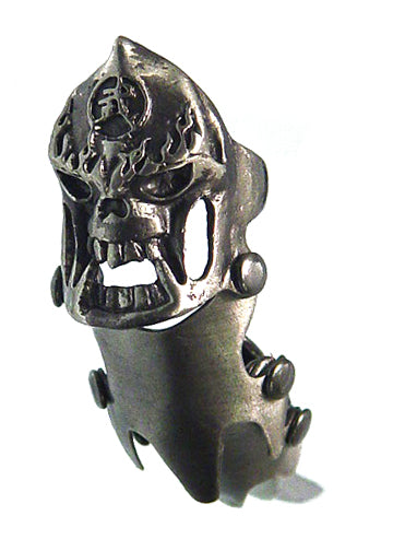 6" Skull Finger Ring w/ Blade – Neptune